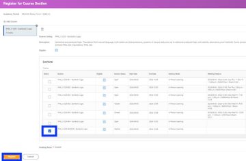 Adding a course waitlist to your saved schedule | Workday Tutorials