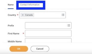 Adding your emergency contacts | Workday Tutorials
