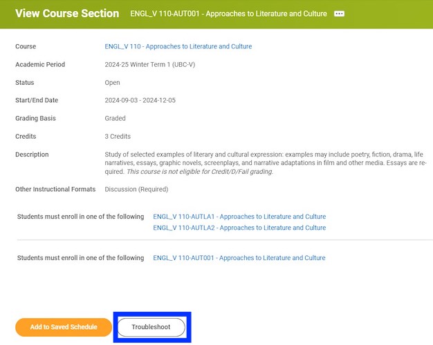 Registering for individual course sections | Workday Tutorials