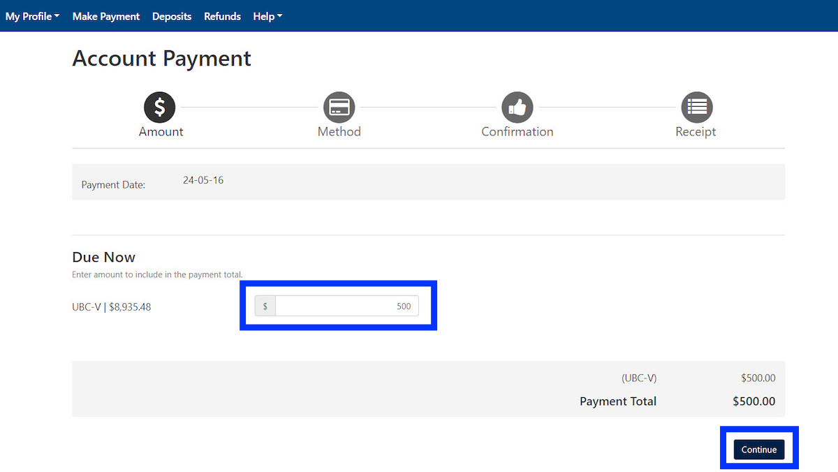 Paying your tuition and student fees in TouchNet: TransferMate payment ...
