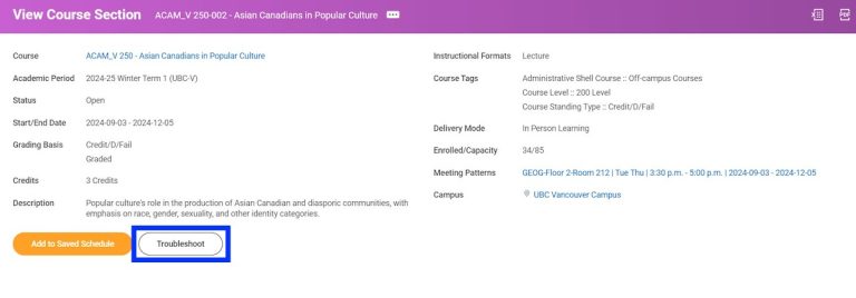 Troubleshooting course registration | Workday Tutorials